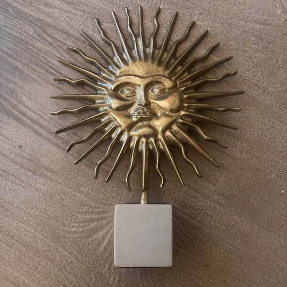 Tozai | Accents | New Tozai Sun Gold Sculpture Home Decor | Poshmark